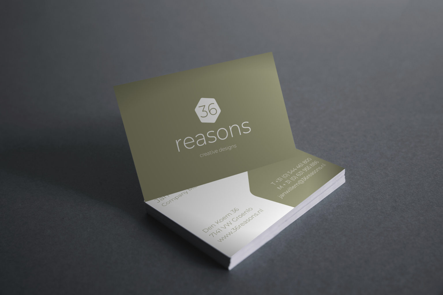 Matt Lamination Business Cards in Suffolk | Reed Digital
